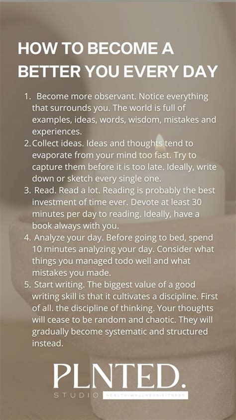 HOW TO BECOME A BETTER YOU EVERY DAY How To Better Yourself Self