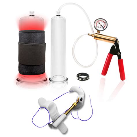 Power Package Red Light Penis Pump Deep Penile Extender Dr Joel Kaplan