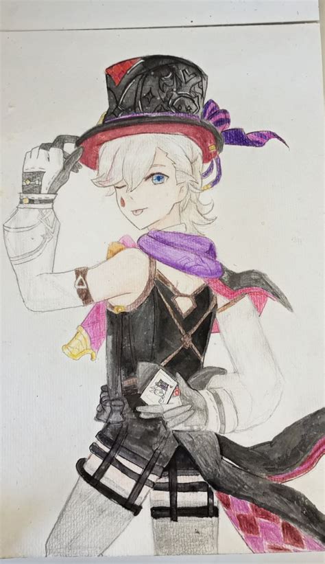 Lyney Drawing Drawings Draw Stars