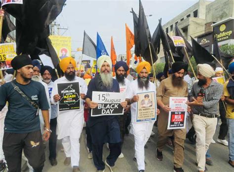 Mann Dal And Dal Khalsa Hail Sikh Freedom And Protest Indias Independence
