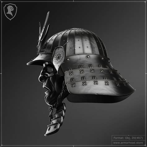 Samurai Helmet V1 — Armorhead Samurai Helmet Samurai Armor Samurai Art