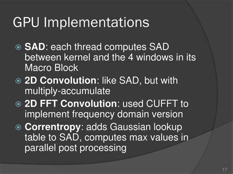 Ppt A Performance And Energy Comparison Of Fpgas Gpus And Multicores For Sliding Window