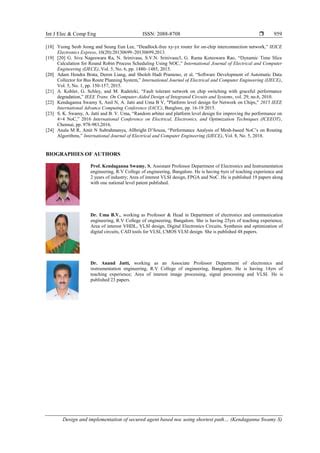 Design And Implementation Of Secured Agent Based NoC Using Shortest