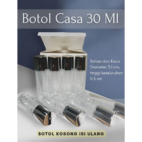 Jual Botol Kosong Parfum Isi Ulang Botol Casa Botol Parfum Kaca