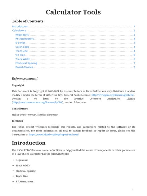 Pcb Calculator Pdf