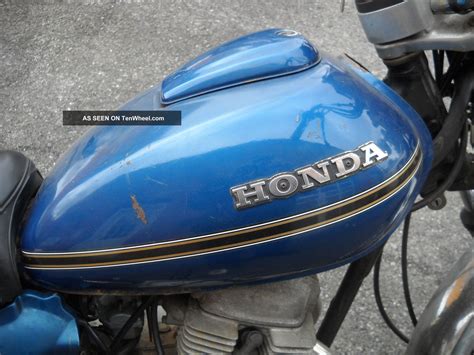 1978 Honda Cm 185 Twin Star Paint Kick And Electric Start