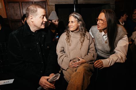 Brendan Frasers Son Holden Fraser Models For Todd Snyder Fall 2025