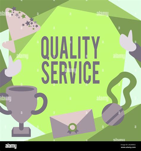 Writing Displaying Text Quality Service Business Overview How Well