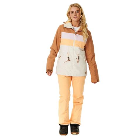 Campera Snow Rip Curl Rider Betty Marron Crudo Tienda Oficial Indy