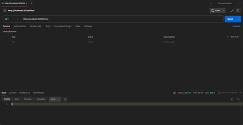 Bug Tudo Funcionando Por M Retorno Vazio Node Js Criando Uma Api Rest Express E
