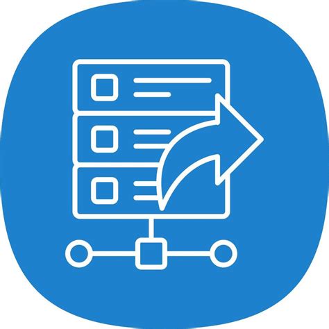 Enviar Datos Línea Curva Icono Diseño 43732147 Vector En Vecteezy