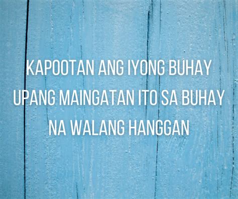 Kapootan Ang Iyong Buhay Upang Maingatan Ito Sa Buhay Na Walang Hanggan Grace Evangelical Society