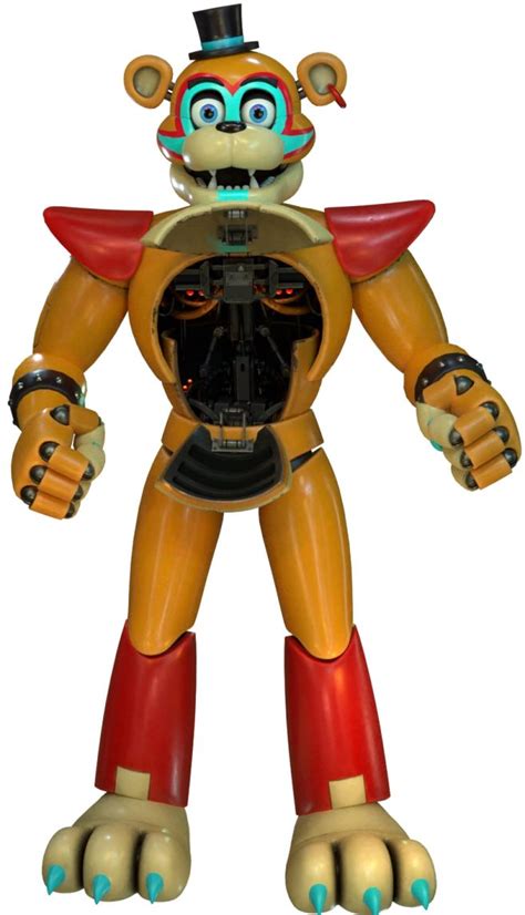 Glamrock Freddy Security Breach In 2024 Character Mario Characters