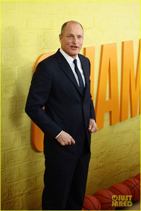 Woody Harrelson Brings His A Game To Champions Premiere With