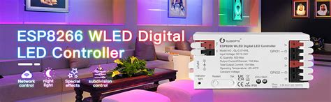 Gledopto Esp8266 Wled Led Controller Dynamic Rgb Ic