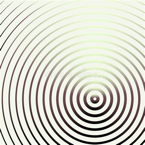 Creative Concentric Circles Background Stock Vector Illustration Of