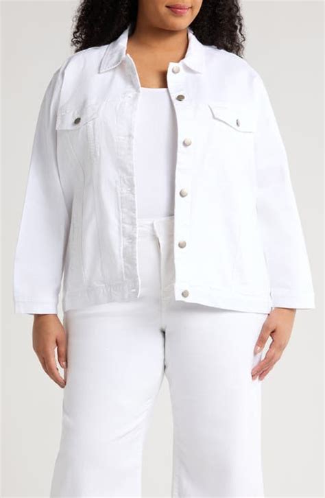 Denim Plus Size Jackets And Blazers Nordstrom