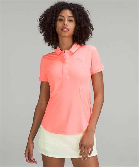 Lululemon Quick Dry Short Sleeve Polo Shirt Night Sea Lulu Fanatics