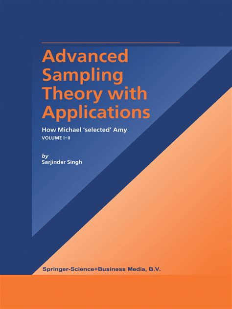 Advanced Sampling Theory Pdf Probability Distribution Estimator