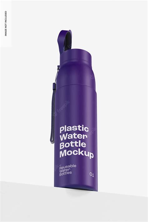 Premium Psd Large Plastic Water Bottle Mockup