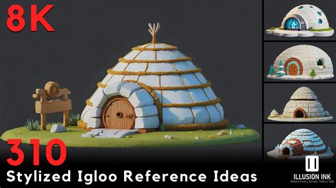 Artstation 310 Stylized Igloo Reference Ideas 8k Artworks