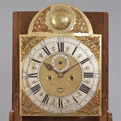 A Late Baroque Longcase Clock By William Barrow Clockmaker In London