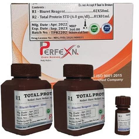 Perfexn Total Protein Test Kit At Rs 360 In Sinnar Id 26764536791