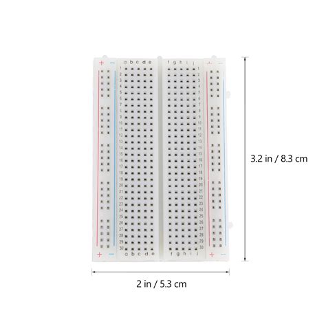 2 Sets Breadboard Line 400 Point Solderless Breadboard Jumper Wire Y