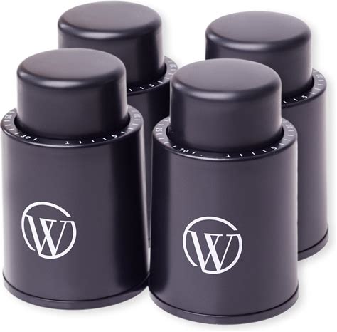 2 Pack Wine Bottle Stoppers Reusable Wine Stoppers