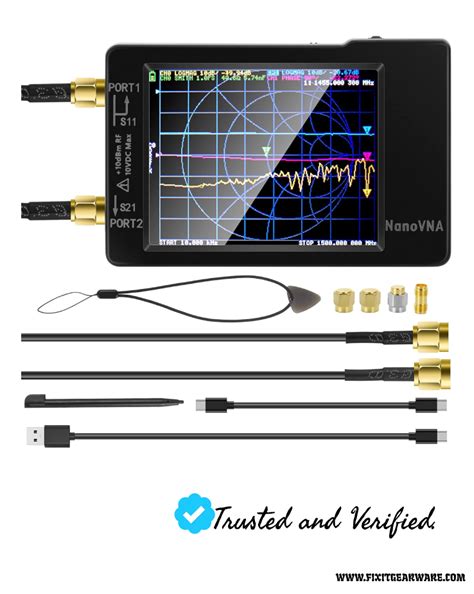 Aursinc Nanovna H Vector Network Analyzer 10khz 15ghz Latest Hw