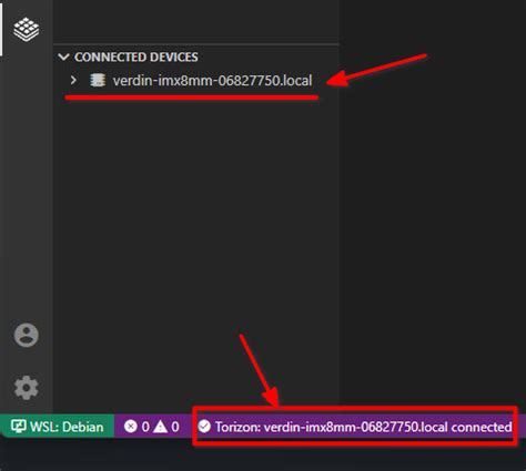 Connect A Target Device Toradex Developer Center