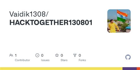 Github Vaidik1308hacktogether130801
