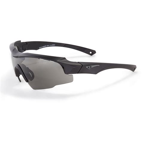 Blueye Tactical Jager Tactical Ballistic Compliant Eyewear Matte Black