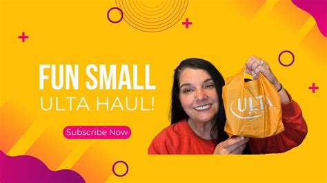 Fun Small Ulta Haul Youtube
