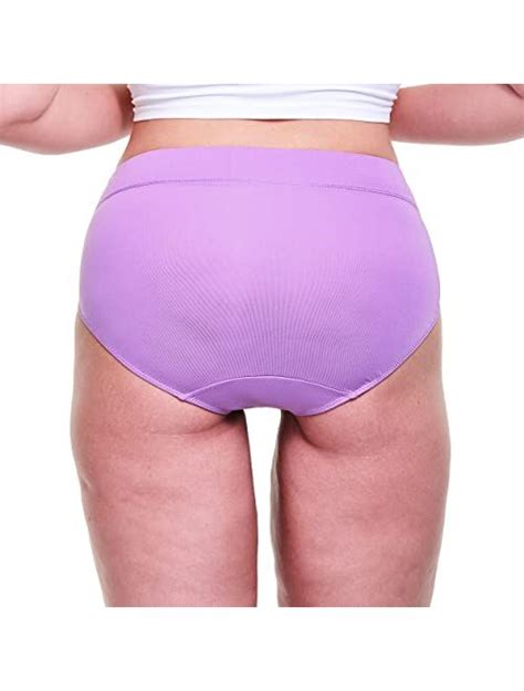 Buy Hanes Womens Signature Smooth Microfiber Hi Cut Underwear 6 Pack