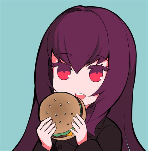 Share 74 Anime Girl Eating Burger Incdgdbentre