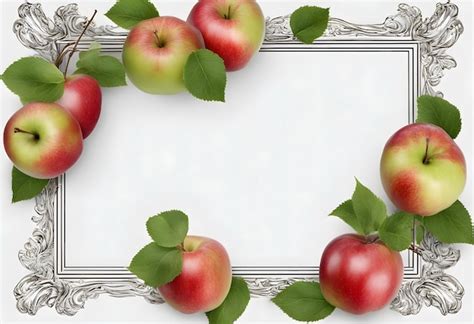 73 000 Artistic Apple Border Pictures