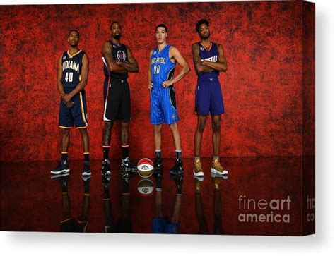 Nba All Star Portraits 2017 1 Canvas Print Canvas Art By Jesse D