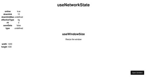 Uidotdev Usehooks Codesandbox