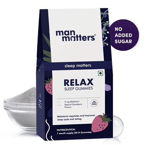 Buy Melatonin Sleep Gummies To Regulate Sleep Cycle Man Matters