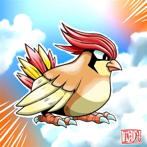 Pidgeotto Pokemon And 1 More Drawn By Inkerdog Danbooru