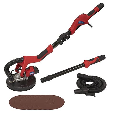 Sealey Long Reach Drywall Electric Sander Diameter 215mm 600w 230v