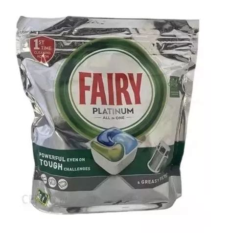Таблетки за съдомиялна Fairy Platinum All In One Lemon 58 бр