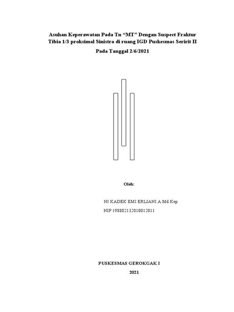 Askep Fraktur Tibia 6 Juni Pdf