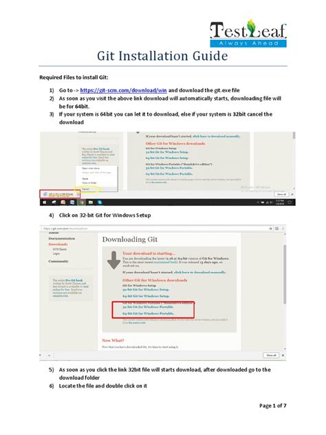 a step by step guide to installing git and configuring the path