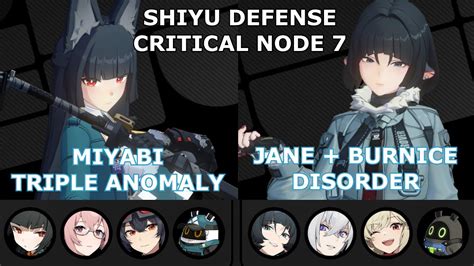 Shiyu Defense Critical Node S Rank Clear M Miyabi M Jane Doe Zenless Zone Zero