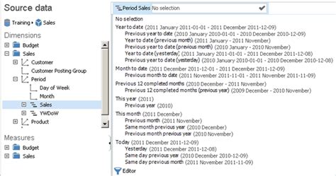 Using Dynamic Criteria In The TARGIT Client TARGIT Community