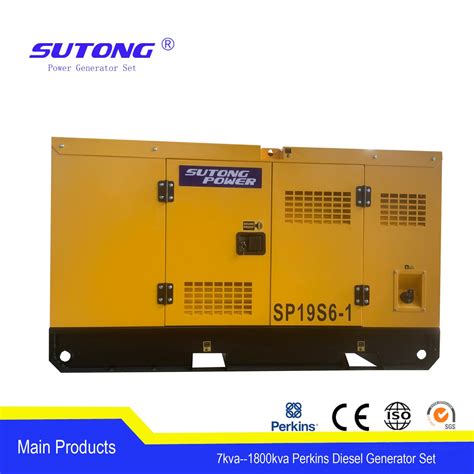 Super Silent Soundproof Cumminsperkinsisuzu Home Diesel Electric