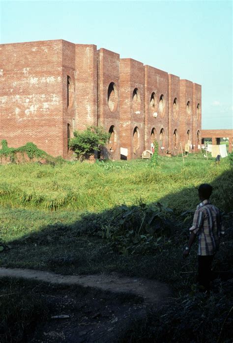 National Assembly Of Bangladesh Hostel Dhaka By Louis I Kahn