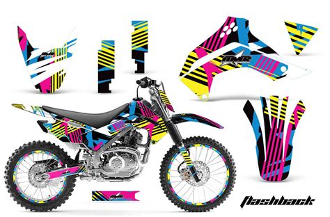 Kawasaki Klx140 Graphics Over 100 Designs To Choose From Invision Artworks Powersports Graphics